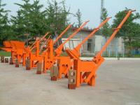 China Clay Block Machine 2-40 Moulds Manual Brick Making Machinery For Sale Machine for sale