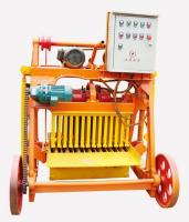 China Mobile Diesel Concrete Block Making Machine 4-45 No Electric Concrete Brick Making Machine for sale