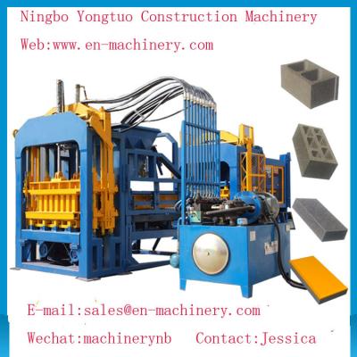 China Economical PLC Control System automatic 4-15 Cement Concrete Block Making Machine for sale