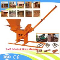 China Clay Block Machine 2-40 Moulds Manual Brick Making Machinery For Sale Machine for sale