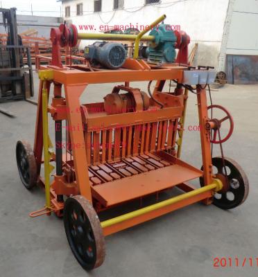 China Famous Brand 4-45 Egglaying Cement Block Making Machine For Hot Sale In The World for sale
