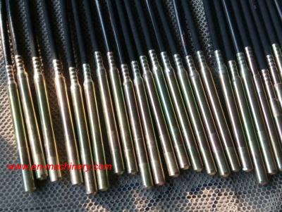 China Concrete Vibrator Needle With Japanese Coupling And Aluminum Band for sale