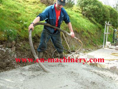 China Portable Handheld Construction Electric Surface Concrete Vibrator Hose Price for sale