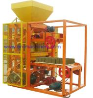 China Semi Automatic Brick making machine/block  Small Scale machine 4-26 Economic Construction Machinery for sale