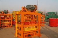 China Brick Making Machine Small Cement Manual Hollow Block Making Machine With Mixer 4-40 for sale