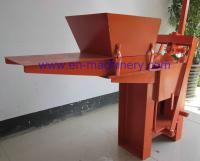 China Manual Fly Ash Brick Making Machine 2-40 Manual Compressed Soil Brick Making Machine for sale