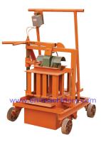 China Portable Brick Making Machine Block Forming Machine With Moulds Movable 2-45 New Type for sale