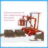 China Portable Brick Making Machine Block Forming Machine With Moulds Movable 2-45 New Type for sale
