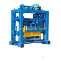 China Hollow Block Paver Mini Block Making Machine for India Market 40-1 Interlocking Blocks for sale