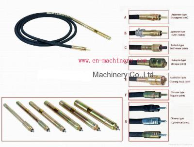 China Eccentric Type Vibrator Construction Site Portable Hand Held Concrete Vibrator Flexible for sale