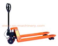 China Hand Pallet Truck with Scale Rough Terrain Hydraulic Hand Pallet Truck for Trucks for sale