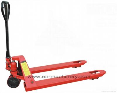 China Warehouse Handling Equipment with Hand Pallet Trucks Electric Forklift Crown Hand Pallet for sale