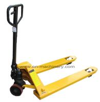 China Warehouse Handling Equipment with Hand Pallet Trucks Electric Forklift Crown Hand Pallet for sale