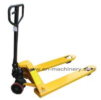 China Warehouse Handling Equipment with Hand Pallet Trucks Electric Forklift Crown Hand Pallet for sale