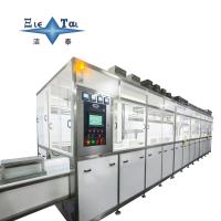 China JTM-10720AD 40kHz Ultrasonic Semiconductor Wafer Cleaning Machine for 300mm/200mm Wafers with 10-Tank System for sale