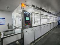 China JTM-10720AD 40kHz Ultrasonic Semiconductor Wafer Cleaning Machine for 300mm/200mm Wafers with 10-Tank System for sale