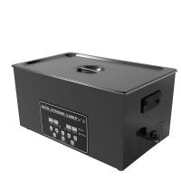 China Black Titanium 22L Ultrasonic Cleaner 480W with Multi-Frequency Adjustment and 600W Heating for Industrial Applications for sale