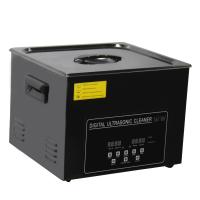 China 15L Black Titanium Ultrasonic Industrial Cleaner 360W with Intelligent Frequency Conversion for Bearings and Valves for sale