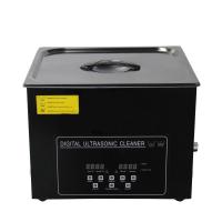 China 15L Black Titanium Ultrasonic Industrial Cleaner 360W with Intelligent Frequency Conversion for Bearings and Valves for sale