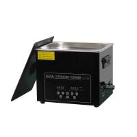 China 14L Digital Fuel Injector Ultrasonic Cleaner with 300W Dual Frequency & Black Titanium Finish for Automotive Parts for sale