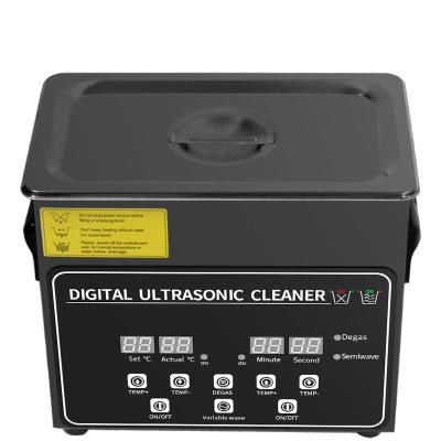 China 120W 3L Digital Ultrasonic Cleaner with 20-40KHz Frequency Control for Laboratory and Medical Use for sale