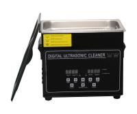 China 1.3L Commercial Ultrasonic Cleaner with 60W Power and Black Titanium Coating for Professional Cleaning Applications for sale