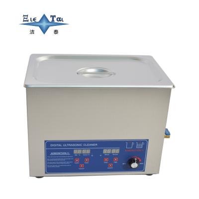 China 14L 300W Industrial Ultrasonic Cleaning Machine 304 Stainless Steel Tank for Auto Parts Medical Instruments for sale