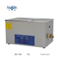 China 19L Ultrasonic Cleaner 420W Bench Top Cleaning Equipment for Watch Straps and Precision Instruments for sale