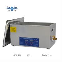 China 19L Ultrasonic Cleaner 420W Bench Top Cleaning Equipment for Watch Straps and Precision Instruments for sale