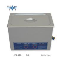 China 14L Commercial Ultrasonic Cleaner 300W High Frequency with Digital Control 0-80°C Temperature Range for sale