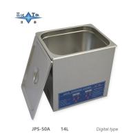 China 14L Commercial Ultrasonic Cleaner 300W High Frequency with Digital Control 0-80°C Temperature Range for sale