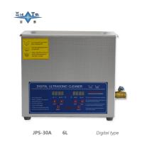 China 6L Commercial Ultrasonic Cleaner 180W with 304 Stainless Steel Tank and ≤55dB Quiet Operation for sale