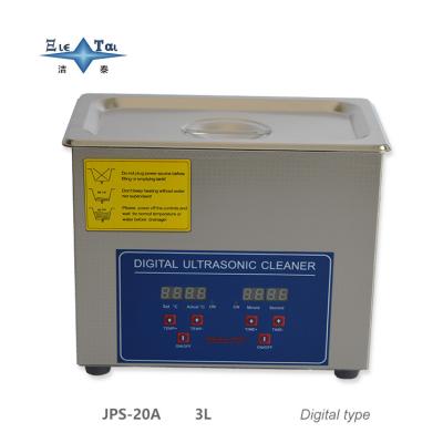 China JPS-20A 3L Ultrasonic Cleaning Machine 120W for Jewelry Watches Eyeglasses Industrial Parts for sale