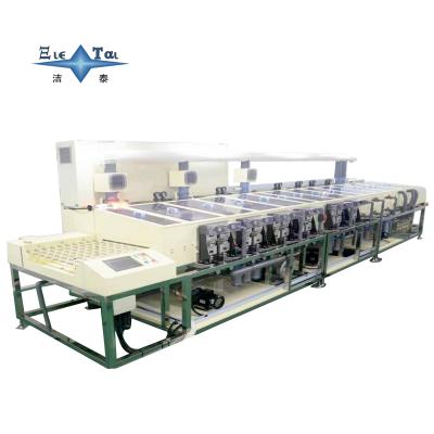 China Multi-Stage Ultrasonic Glass Lens Cleaner with 40kHz Frequency and 5,000+ Daily Capacity - Horizontal Through-Type Design for sale