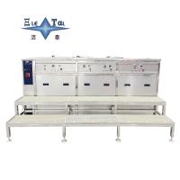 China Customized Manual Ultrasonic Cleaner 40KW with 30-150°C Drying and Countercurrent Rinsing System for sale