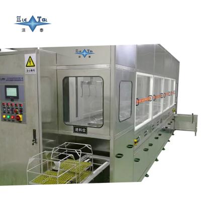 China Full Automatic Ultrasonic PCB Cleaner 40KHz-132KHz with Vacuum Drying ≤60°C for Hard Disk Manufacturing for sale