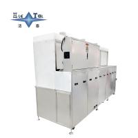 China 6-Tank Custom Ultrasonic Cleaner 30KW with Dual-Frequency 28kHz/40kHz and Manual Oscillation System for sale