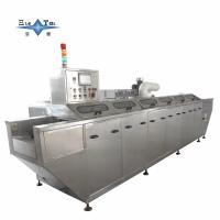China 120KW Wire Mesh Belt Ultrasonic Cleaning Equipment for Sensor Cleaning | 0.5-5m/min Speed | 316L Stainless Steel for sale
