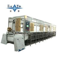 China 100KW Automated Ultrasonic Cleaning System 11 Tanks for Semiconductor Wafers for sale
