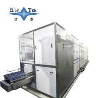 China Fully Automatic 100KW Ultrasonic Cleaning Machine for Semiconductor Silicon Wafers with IATF 16949 Certification for sale