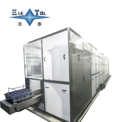 China Fully Automatic 100KW Ultrasonic Cleaning Machine for Semiconductor Silicon Wafers with IATF 16949 Certification for sale