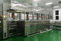 China Three Tank Aerospace Ultrasonic Cleaner 28kHz Automatic 50KW Industrial Cleaning Machine for sale