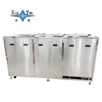 China 28KHz 40KHz Four-Tank Ultrasonic Cleaning Machine with 2mm 316L Stainless Steel Tank and Customization Options for sale
