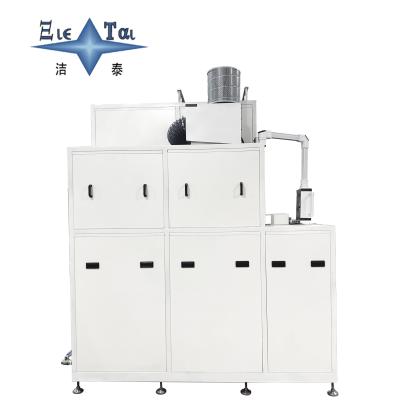 China 50KHZ 23KW Continuous Ultrasonic Cleaning Line with Air Knife Drying for Automotive Parts for sale