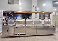 China 90KW Four-Tank Semi-Automatic Ultrasonic Cleaning Machine with 2000kg Hoist Capacity and 100-1000L Tank Volume for sale