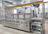 China 28kHz 90KW Industrial Ultrasonic Cleaner with 500-2000kg Hoist and 100-1000L Tank Capacity for sale