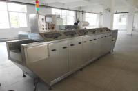 China 120KW Aerospace Ultrasonic Cleaning Machine with 28KHz/40KHz Dual Frequency and 50bar Spray System for sale
