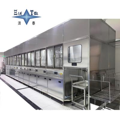 China 28KHZ-120KHZ Nanoscale Ultrasonic Spray Cleaning Machine for Circuit Boards with 5μm Filtration and 2-Year Warranty for sale