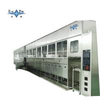 China Jietai High Pressure Industrial Ultrasonic Cleaning Line 40kHz 80kHz with 99.2% Cleaning Consistency for sale