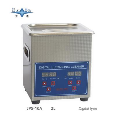 China JPS-10A 2L 80W Commercial Ultrasonic Cleaner with Digital Control and 304 Stainless Steel Tank for sale